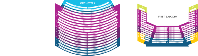 Seating Map - Hamilton Philharmonic Orchestra