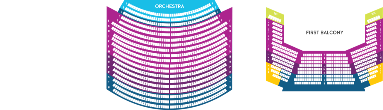 Seating Map - Hamilton Philharmonic Orchestra