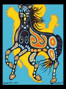 Meet Rhonda Snow, the Painter behind The Spirit Horse Returns ...